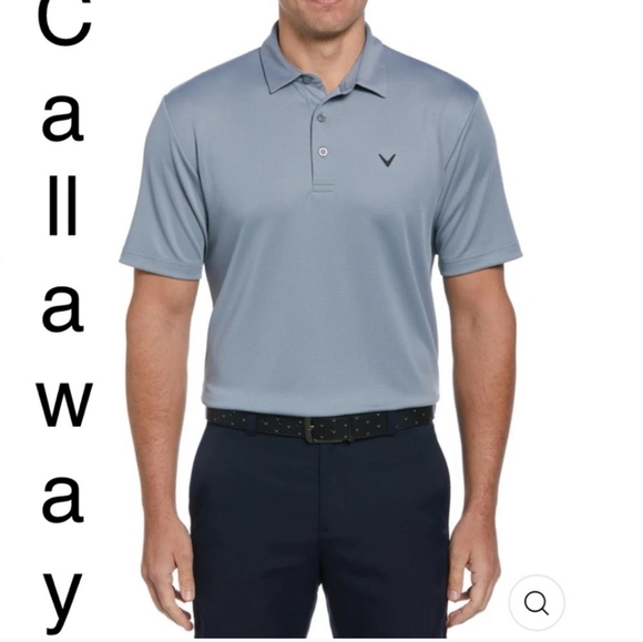 Callaway | Shirts | Callaway Blue Polo Shirt Classic Design | Poshmark